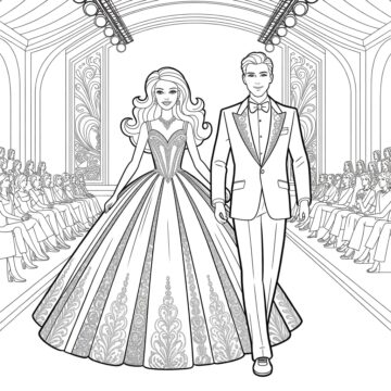 12 Barbie and Ken Coloring Pages Free PDF Printables
