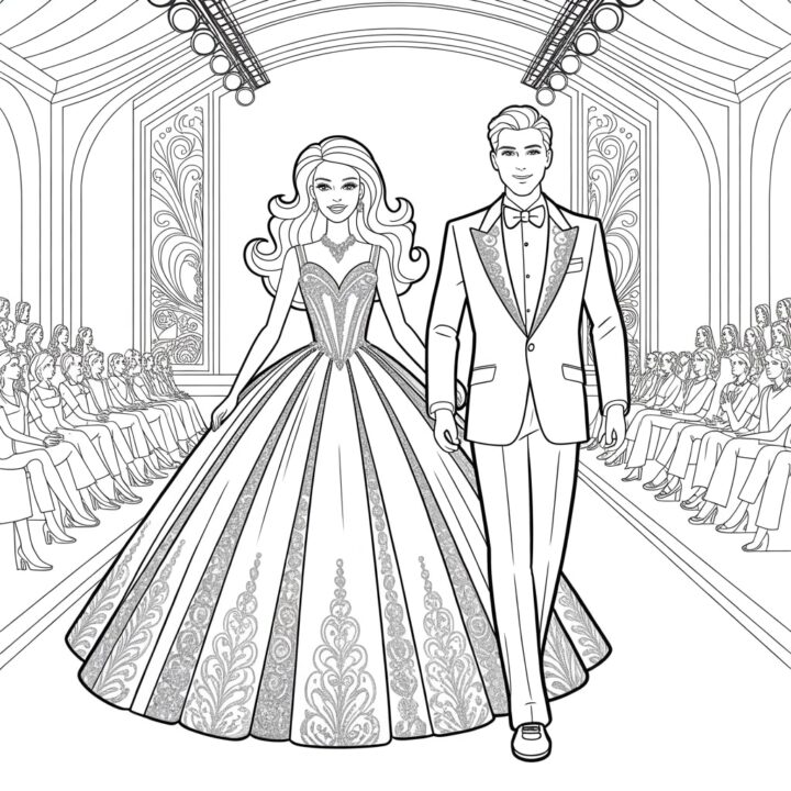 12 Barbie and Ken Coloring Pages Free PDF Printables